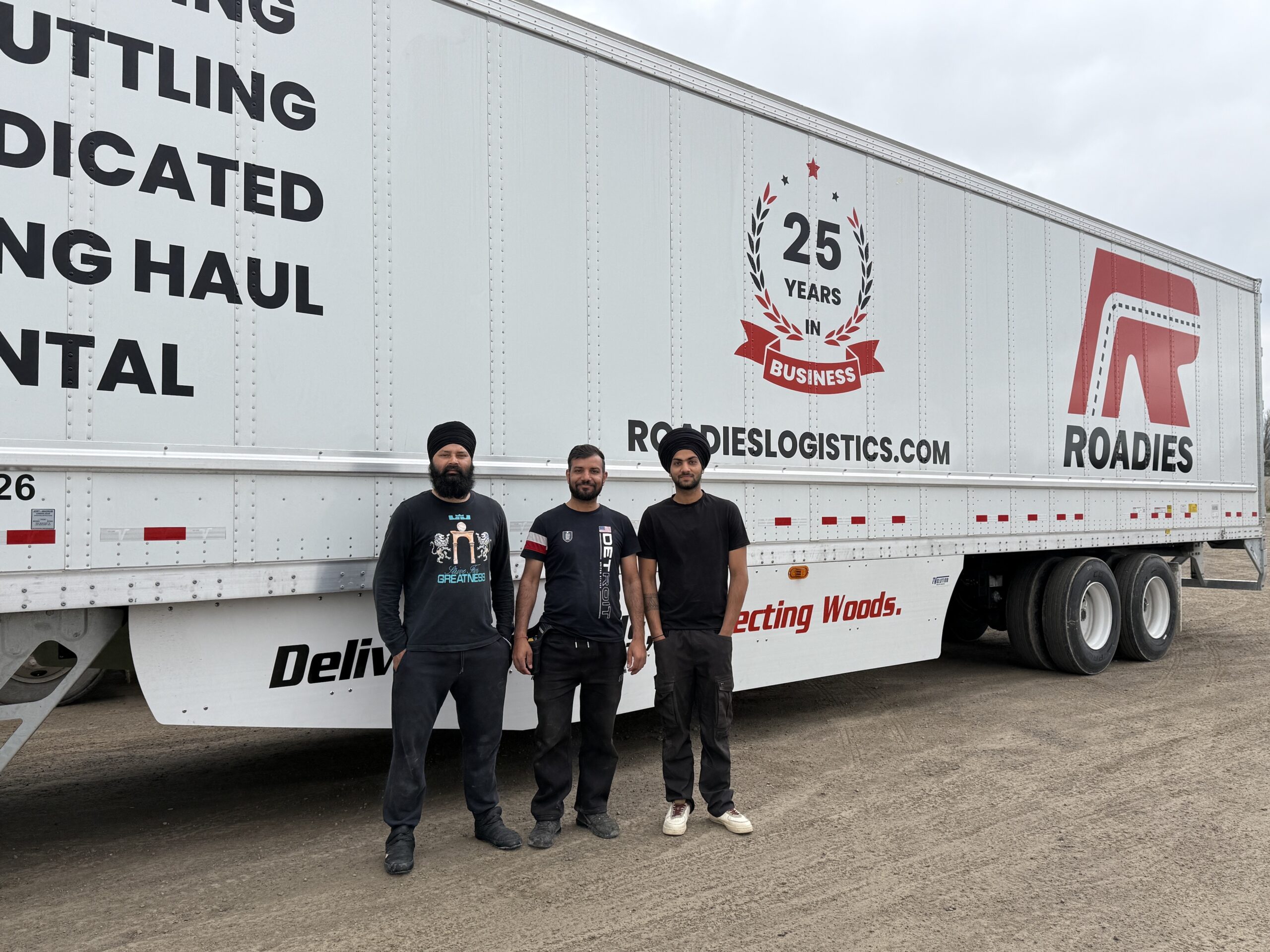 Delivering a Fleet of Vans! - Transit Trailer